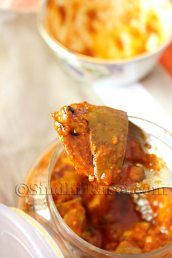 Mango Pickle Andhra Style